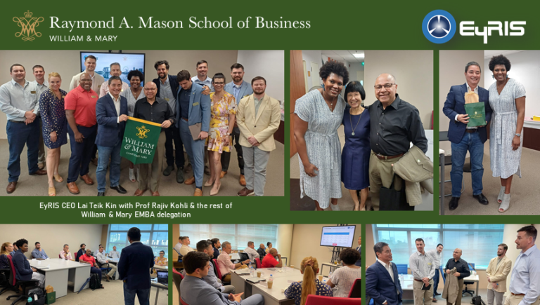 WILLIAM & MARY | RAYMOND A. MASON SCHOOL OF BUSINESS EMBA COHORT VISITS ...
